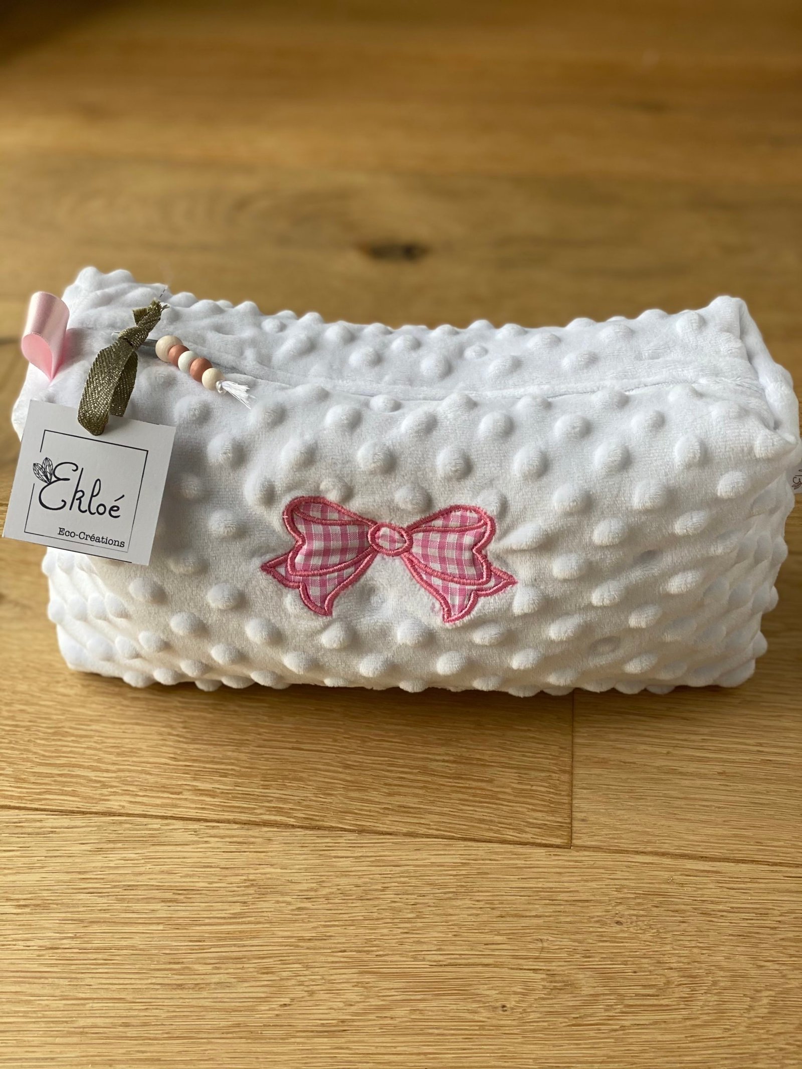 Trousse de Toilette Enfant Bébé Fille Ruban ST TROPEZ - Ekloe